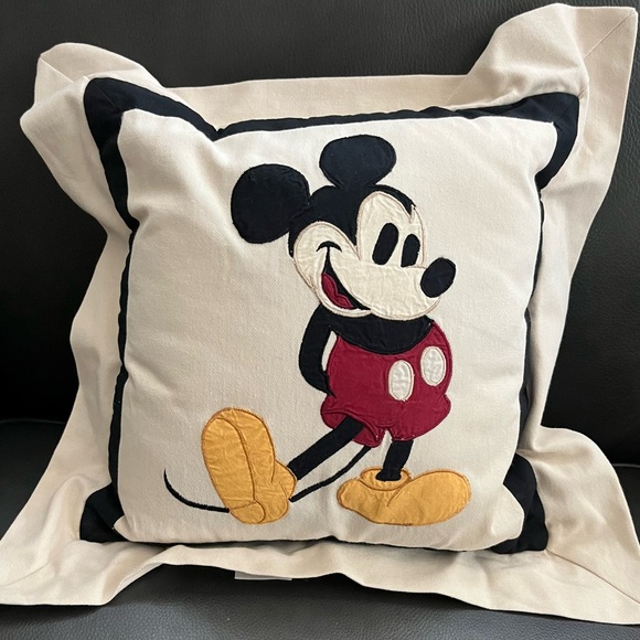 Disney | Accents | Disneys Classic Mickey Mouse Throw Pillow | Poshmark